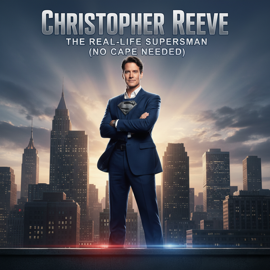 Christopher Reeve – The Real-Life Superman (No Cape Needed) – Nopokal News